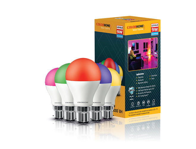 LED 9W Color Bulb – Colorhomelighting