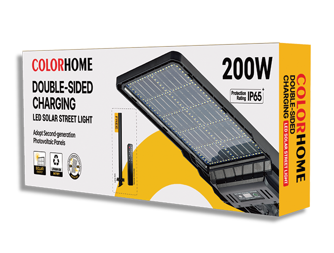 LED Solar Street Light 200W – Colorhomelighting